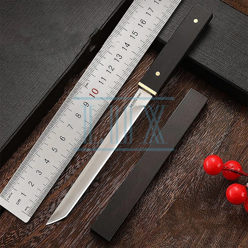 Japanese katana 20CM paring knife 2in1 Non-Control Stainless Steel ...