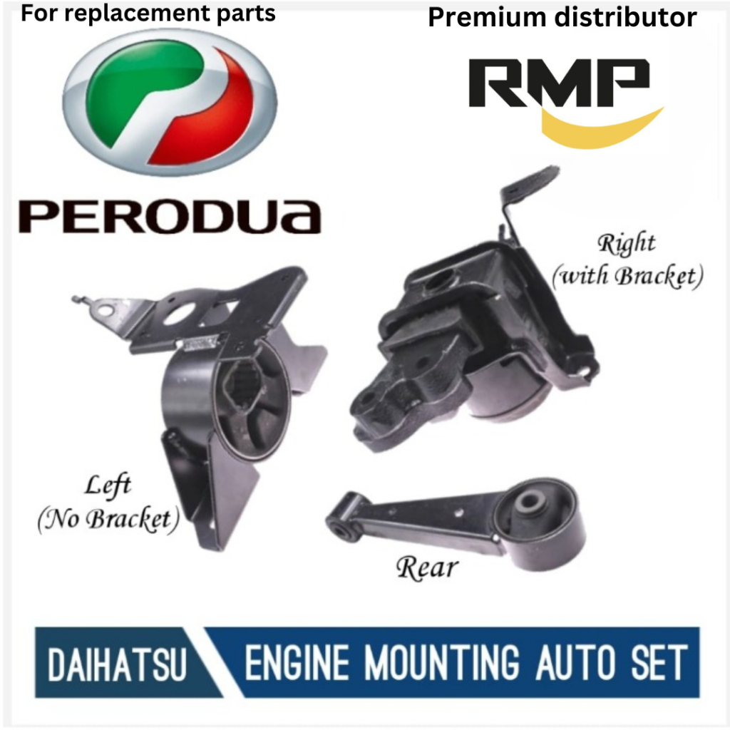 PERODUA Engine Mounting Auto Set (No Bracket) for Perodua Axia 2014 ...