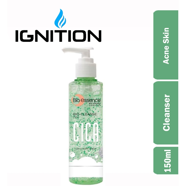Bio Essence Bio-Cleanse Cica Acne Clear Gel Cleanser 150ml | Shopee ...