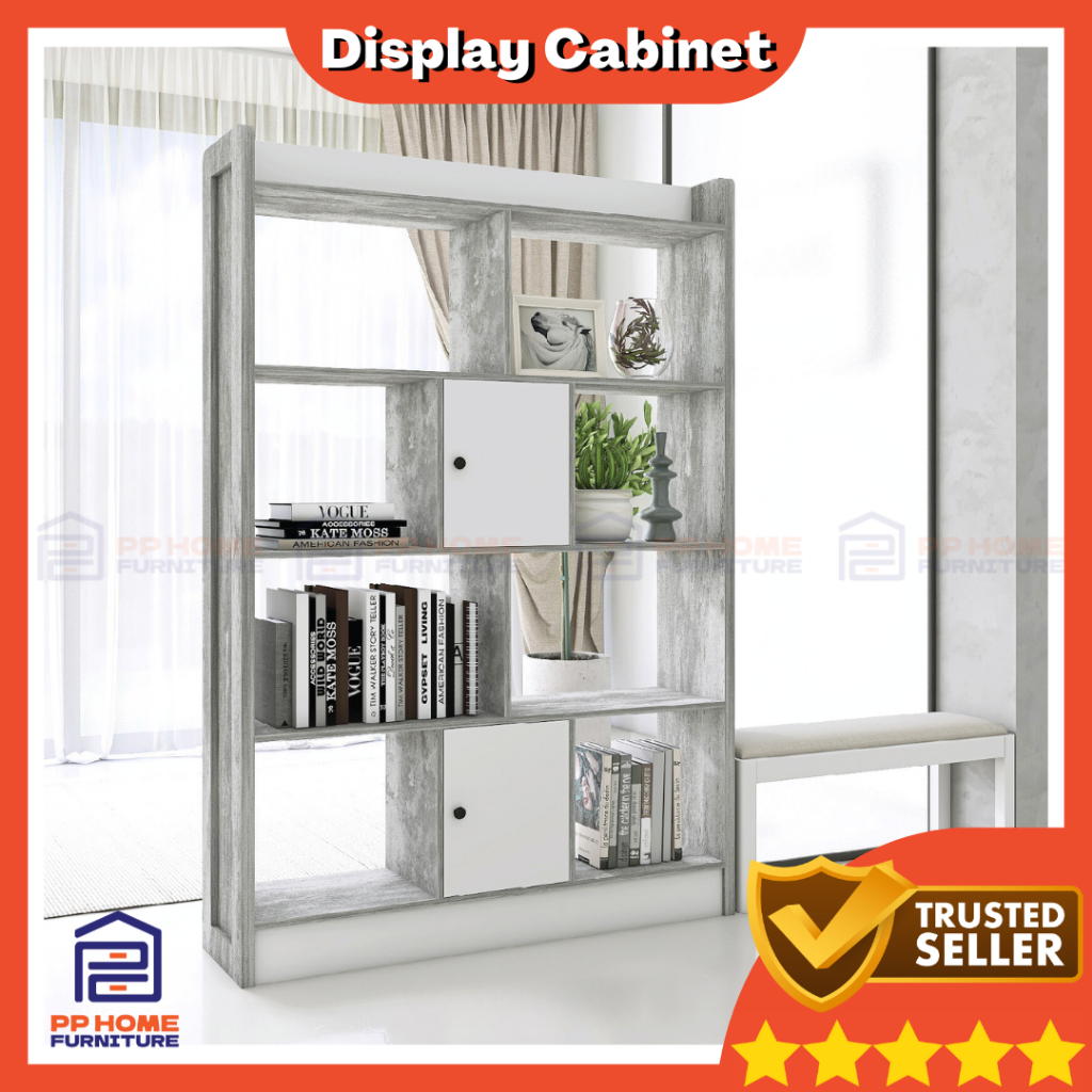 PP HOME Furniture® Display Cabinet, almari hiasan, H181x120x30cm(SKU ...