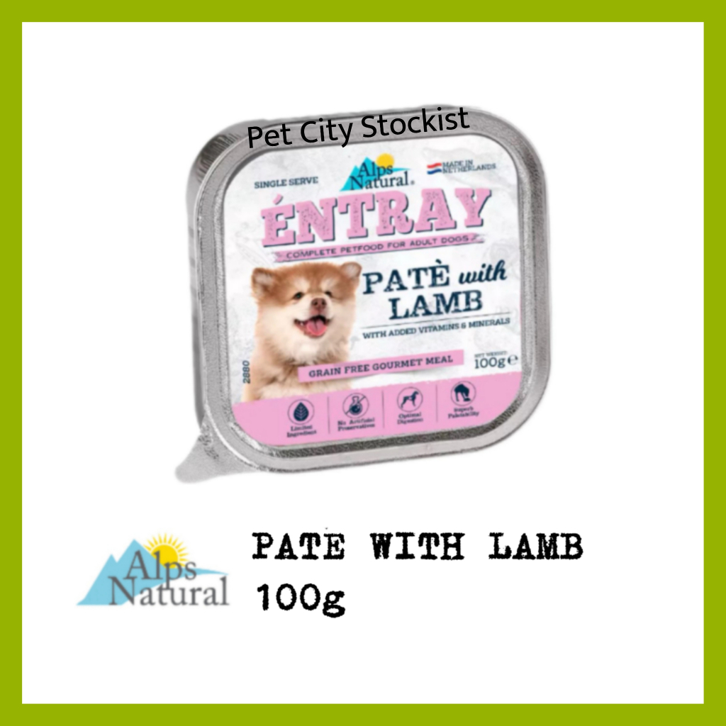 Alps Natural Entray Pate Dog Wet Food # Complete Food # Alu Tray ...