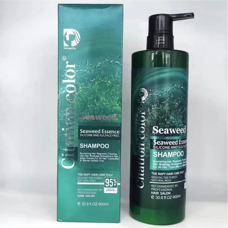 CITATION COLOR SEAWEED SILICONE AND SULFATE FREE SHAMPOO 900ml | Shopee ...