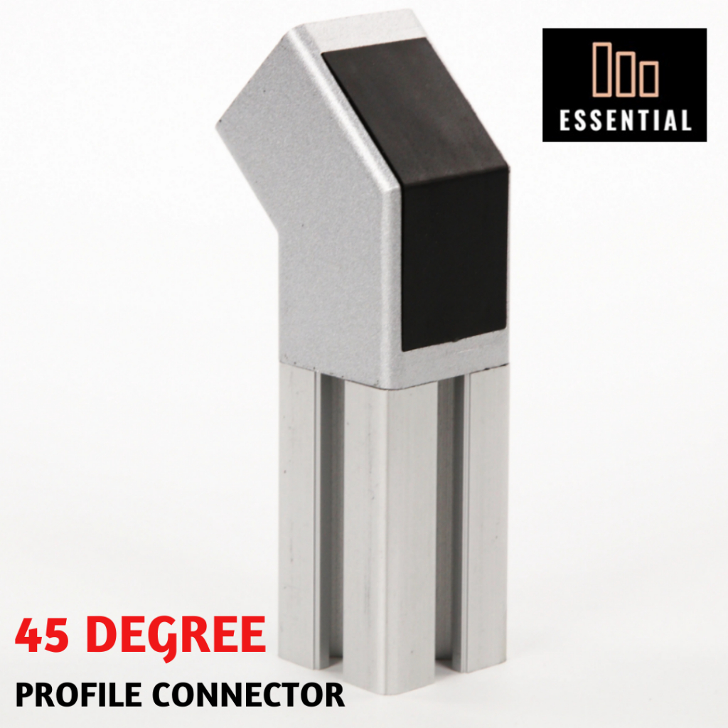 45°Support Connector 45 Degree Angled Connector Bracket with Cover Cap ...