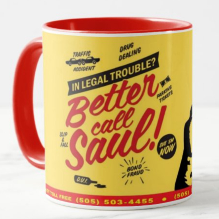 BETTER CALL SAUL | BREAKING BAD MUG | LOS POLLOS HERMANOS | HEISENBERG ...