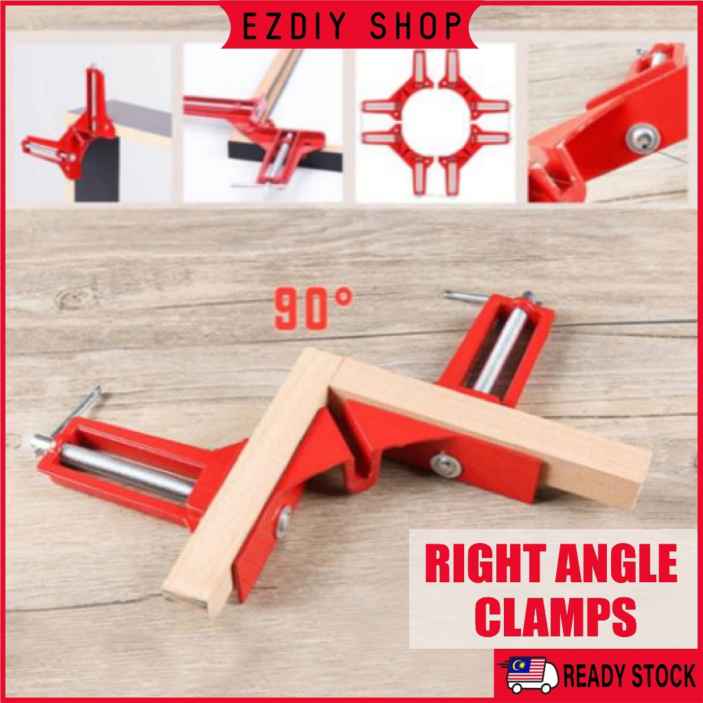90 Degree Right Angle Picture Frame Corner Clamp Holder Woodworking Kit ...