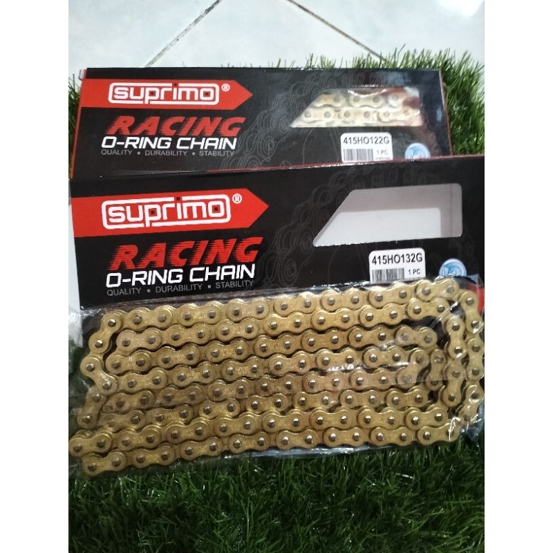 O-RING CHAIN SUPRIMO/CREVON 415H GOLD CHAIN HEAVY DUTY GOLD CHAIN ...