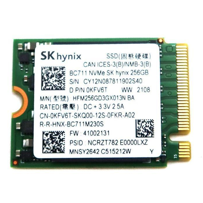 Original SK hynix 256GB BC711 BC901 PCIe NVMe M.2 2230 GEN3 X4 PCI-E SSD Solid State Drive ...