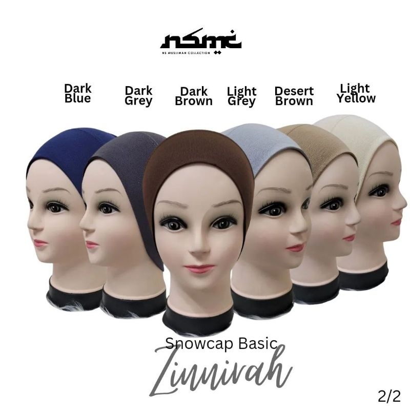 🧡 SNOWCAP BASIC ZINNIRAH 🧡 | Shopee Malaysia