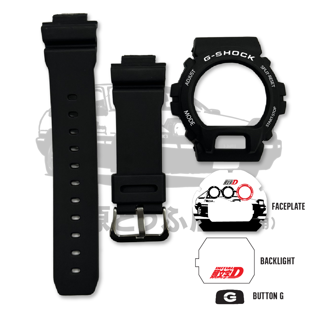 (NO TERM COD) BNB DW6900 CUSTOM INITIAL D DESIGN (MATTE) | Shopee Malaysia