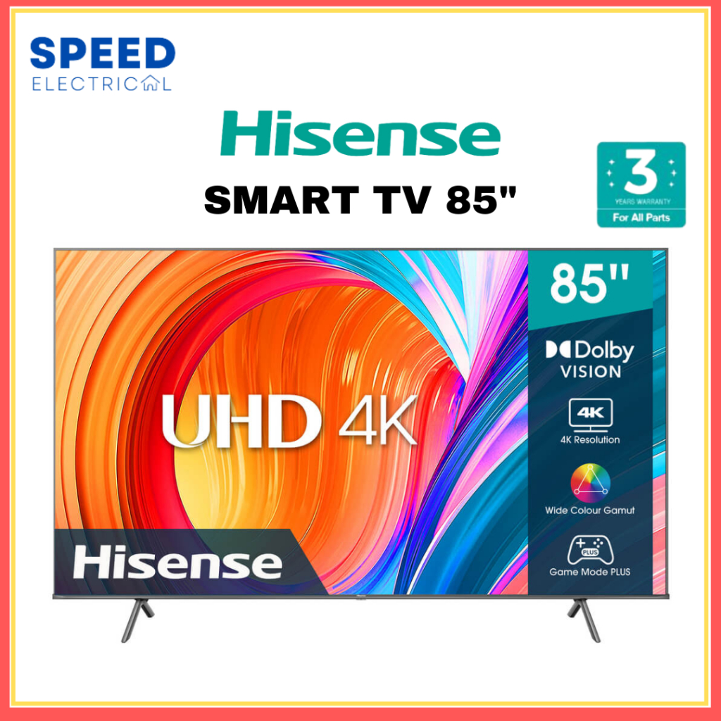 [SABAH ONLY] HISENSE 85INCH SMART TV 85A6100N 85寸大电视 TV 85INCI ...