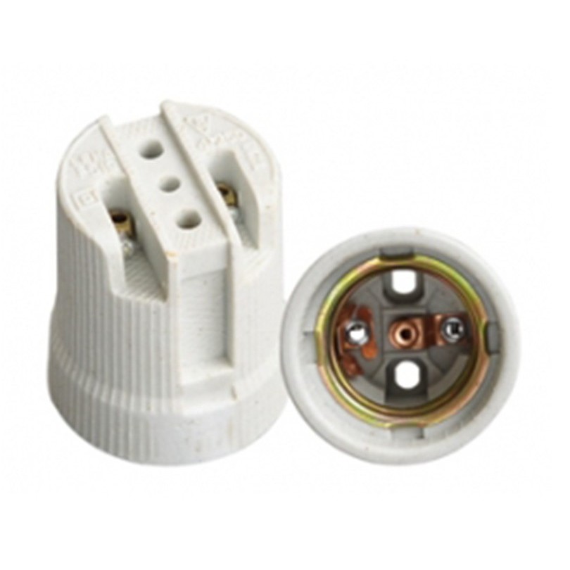 HEAVY DUTY E27 Ceramic Porcelain Holder Screw Type E27 Porcelain Lamp ...