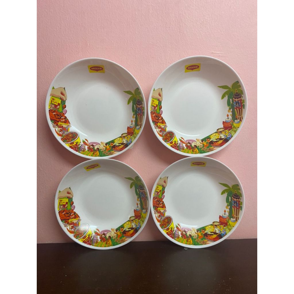[Limited Stock] Maggi 2024 Hari Raya Design Ceramic Plate x4 | Shopee ...