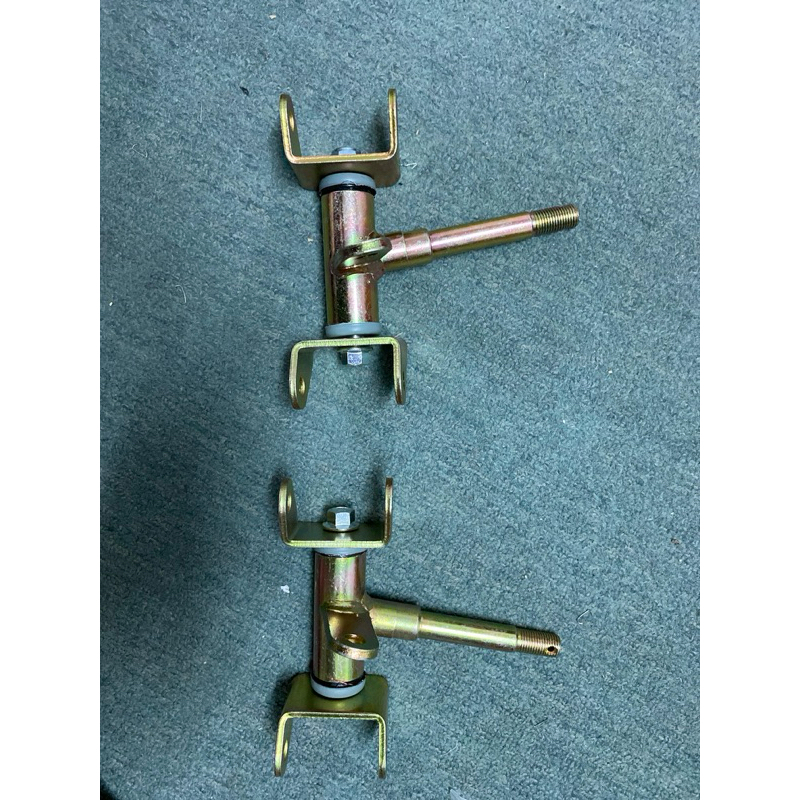 ATV Go kart Front Steering Strut Knuckle Spindle Assembly For 49cc 50cc ...