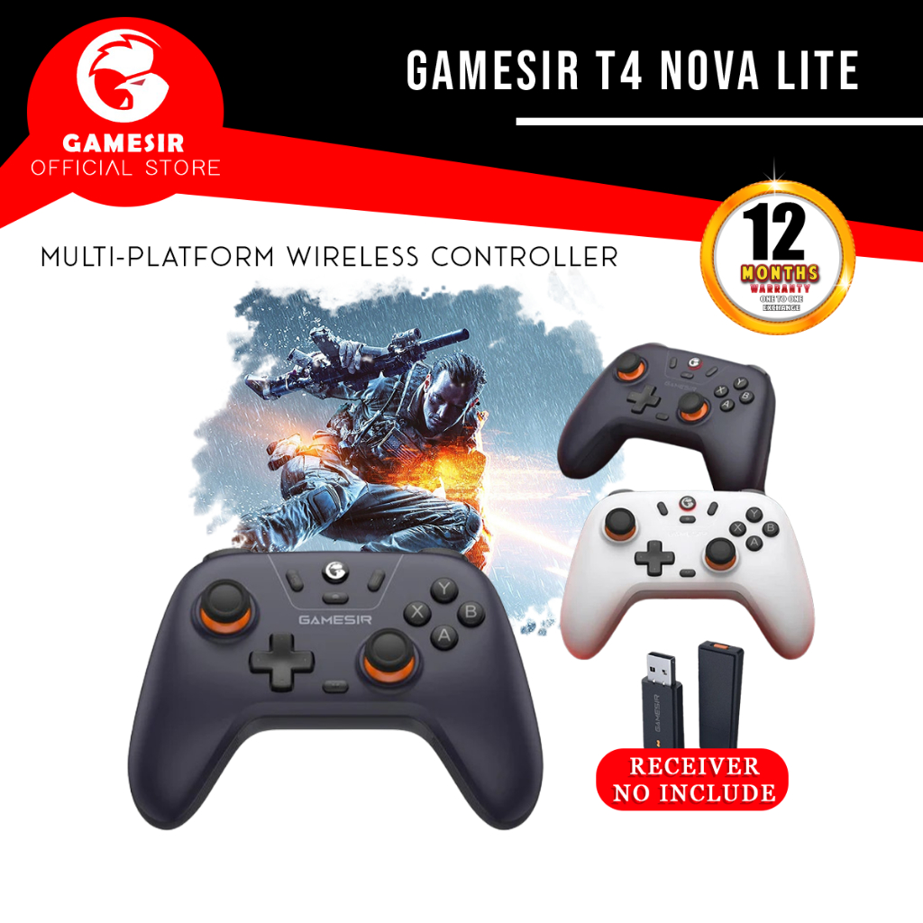 Gamesir T4 Nova Lite Multi-Platform Wireless Game Controller Bluetooth | Shopee Malaysia
