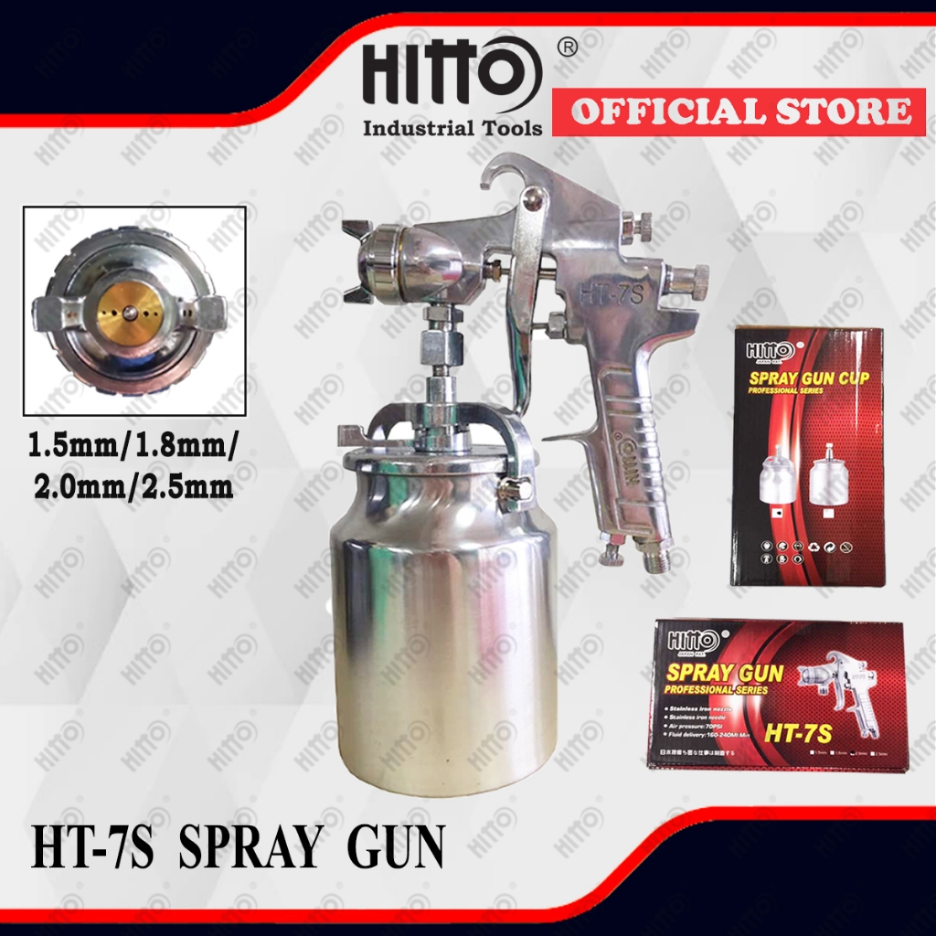 [ HITTO ] Spray Gunner 3 Jaws Cup HT7S Spray Gun / Paint Gun / Cat Gun ...