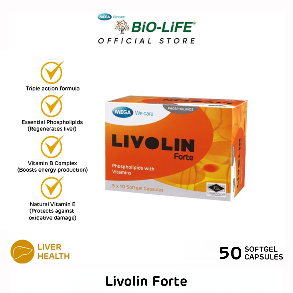 Livolin Forte 50 capsules (EXPIRY DATE NOVEMBER 2025) | Shopee Malaysia