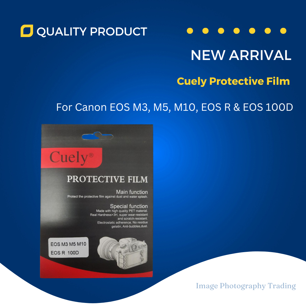 Cuely Screen Protective Film For Canon EOS M3, M5, M10, EOS R and EOS ...