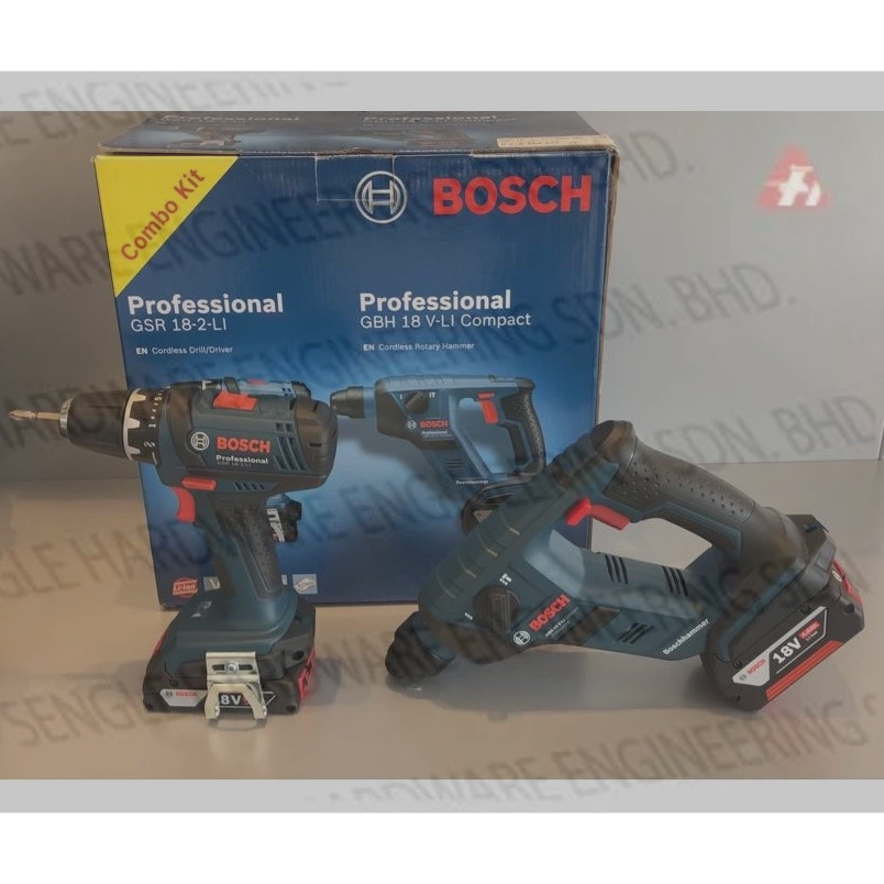 Bosch Combo Kit GSR18-2-LI & GBH18V-LI Compact | Shopee Malaysia