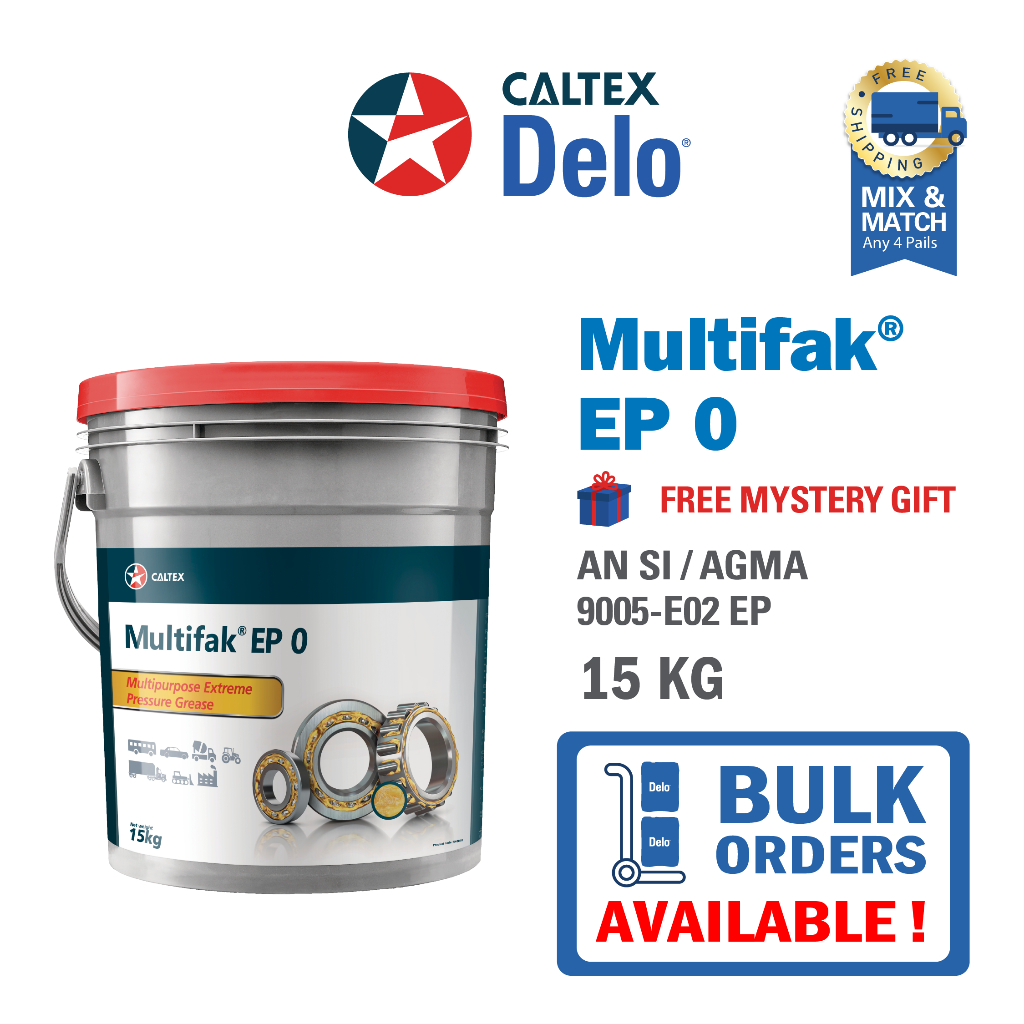 Caltex Multifak EP 0 Multipurpose Automotive & Industrial Grease A ...