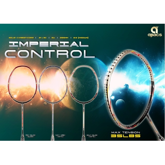 Apacs Imperial Control【FRAME OR INSTALL STRING 4-knot+Overgrip ...