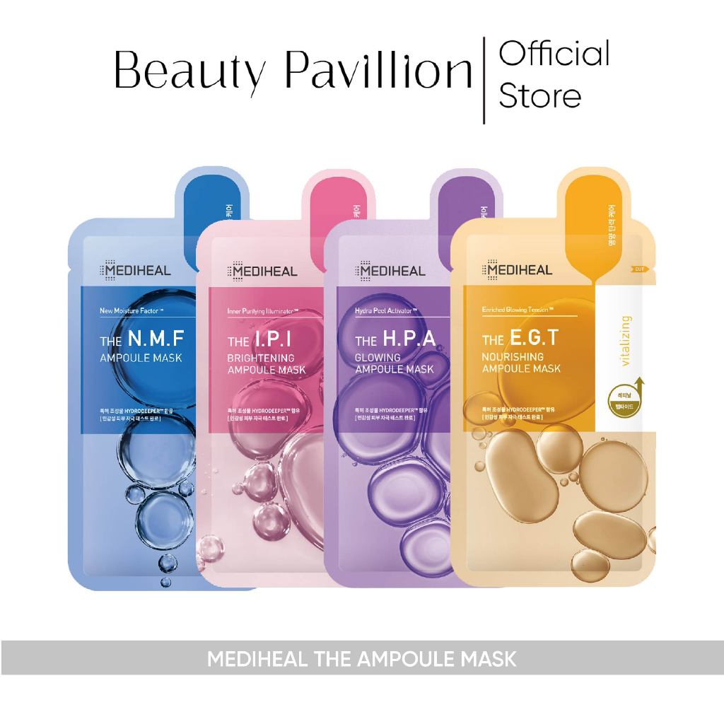 BEAUTY PAVILION | MEDIHEAL THE AMPOULE MASK (10S) | Shopee Malaysia