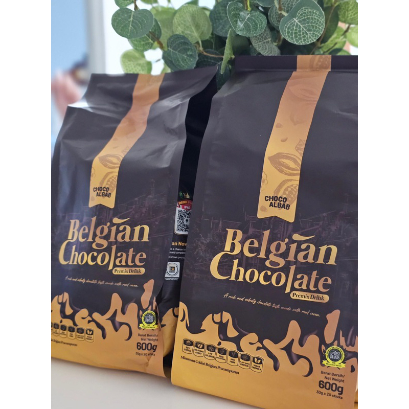 Belgian Chocolate Drink Choco Albab | Shopee Malaysia