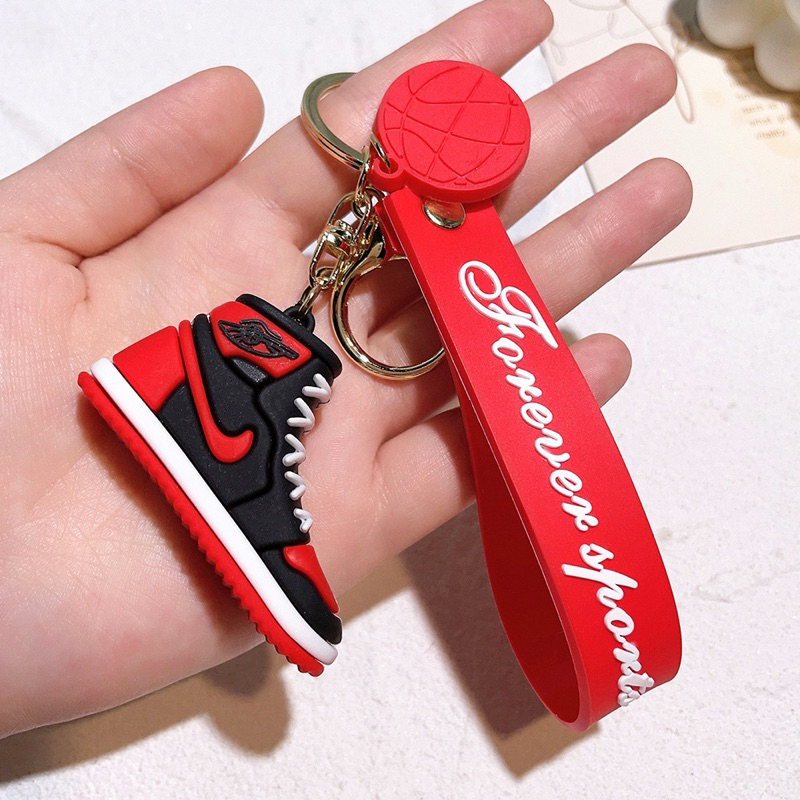 🤩Keychain 🤩 AJ Air Jordan 🌈 Jumpman sports shoes keychain 钥匙圈💕 | Shopee ...