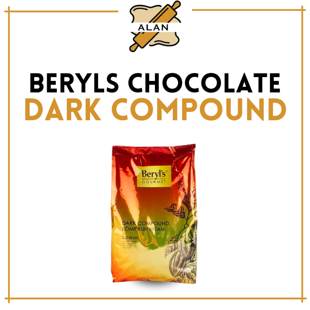 【BERYLS】DARK COMPOUND CHOCOLATE | COKLAT DARK COMPOUND | 黑巧克力 1KG ...