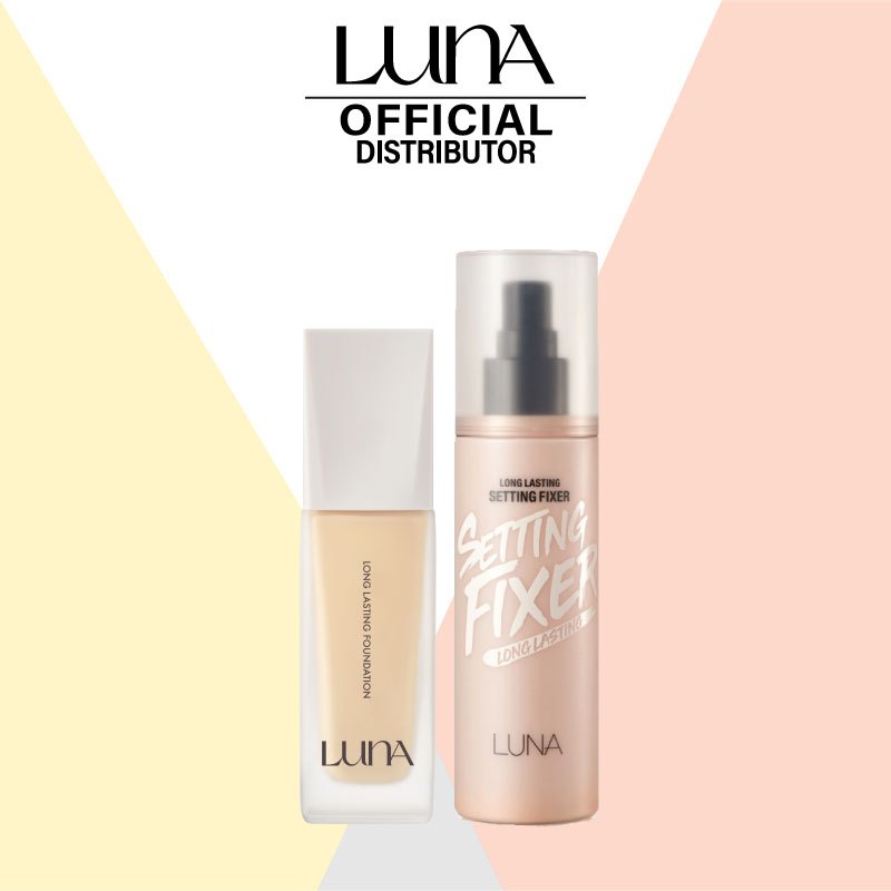 [Value Set] LUNA Long Lasting Foundation (New Version) + Setting Fixer ...