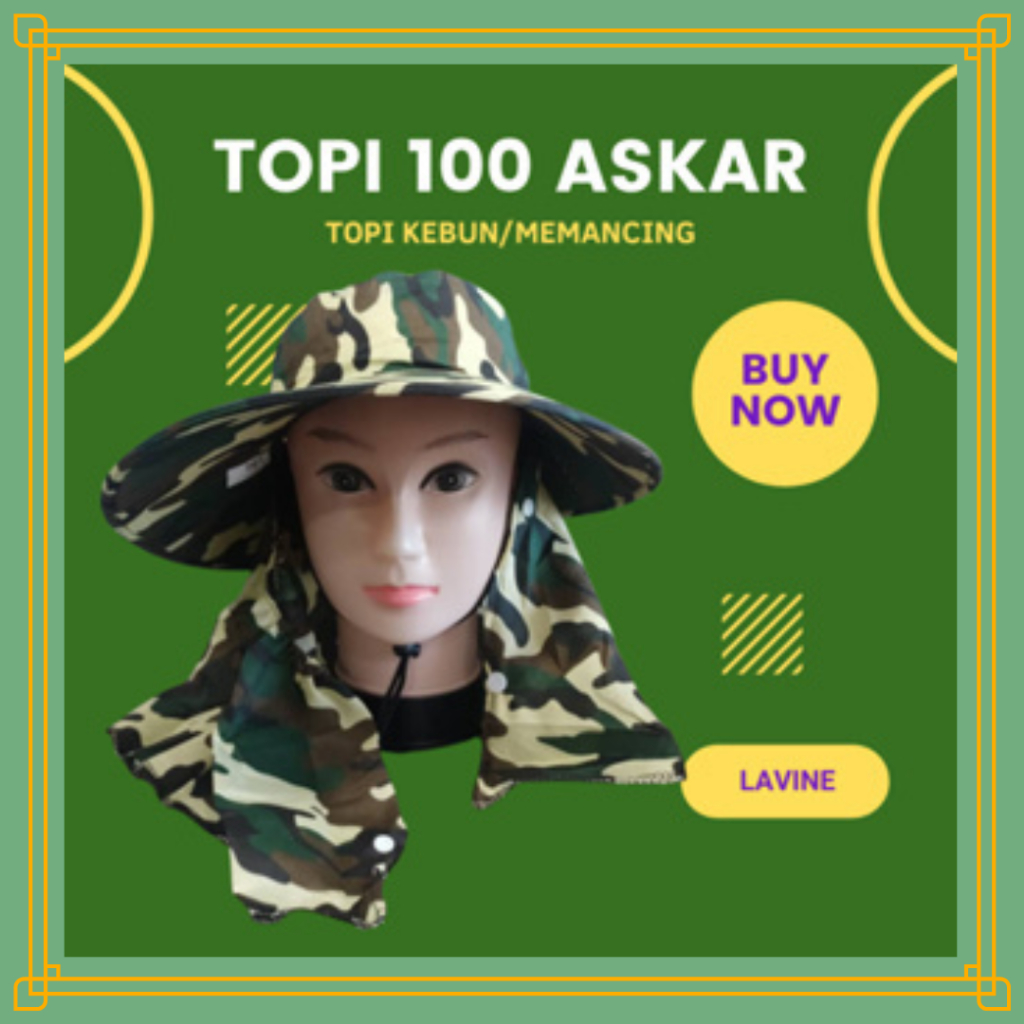 Topi Memancing/Hiking Cap/UV Protection | Shopee Malaysia