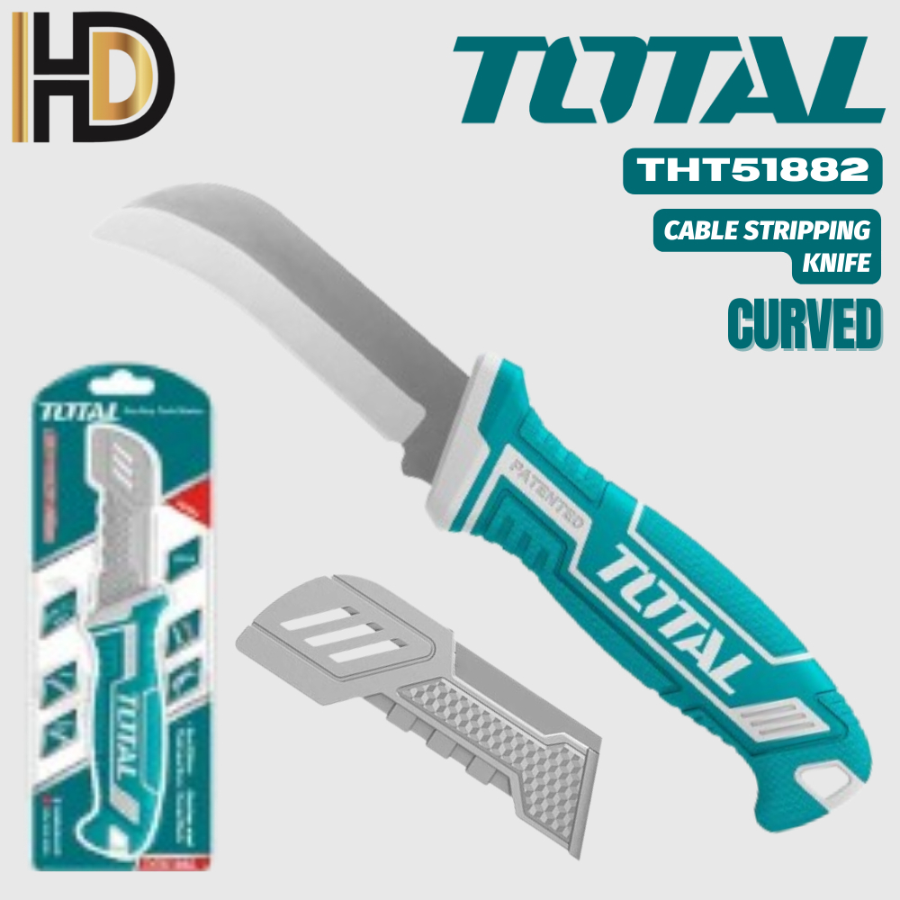 TOTAL Cable Stripping Knife / TOTAL Stainless Steel Cable Stripping ...