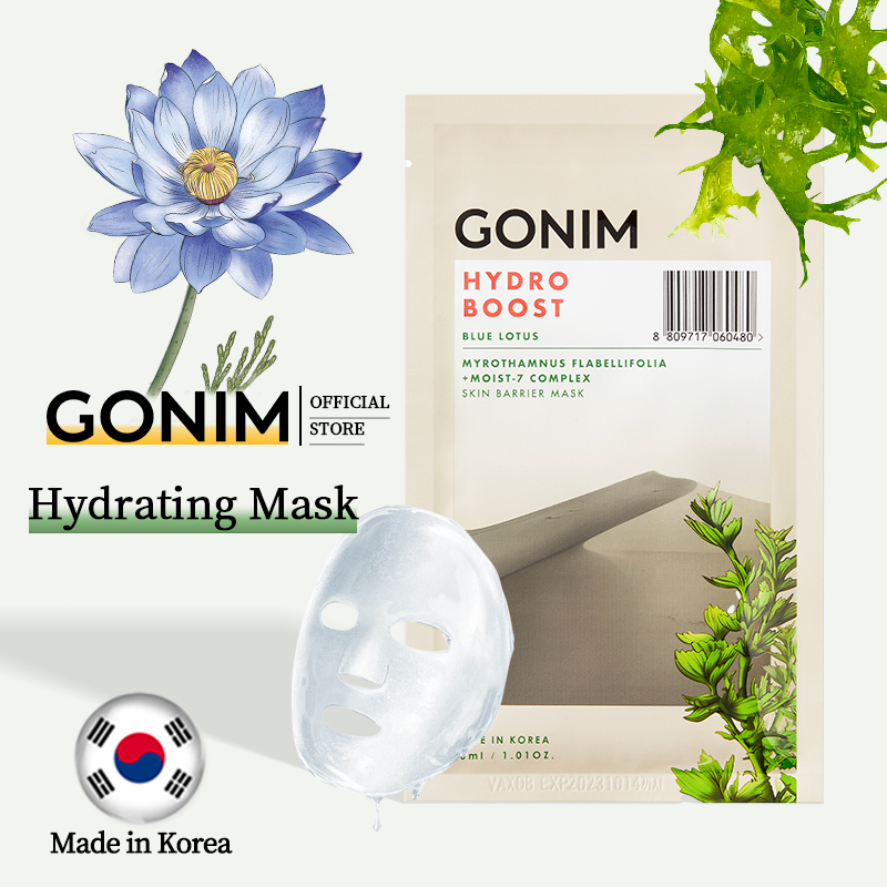 5PCS GONIM 48H Long-Lasting Hydrating Mask Moisturizing Brightening ...
