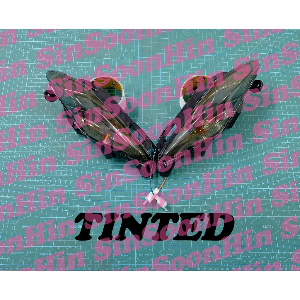 Modenas KRISS110 MR3 Euro 3 Front Signal Assy - TINTED # signal depan ...