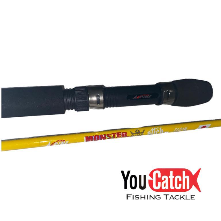 YOUCATCH ALPINE fishing rod MONSTER KING STICK V2 Spinning Fishing Rod ...