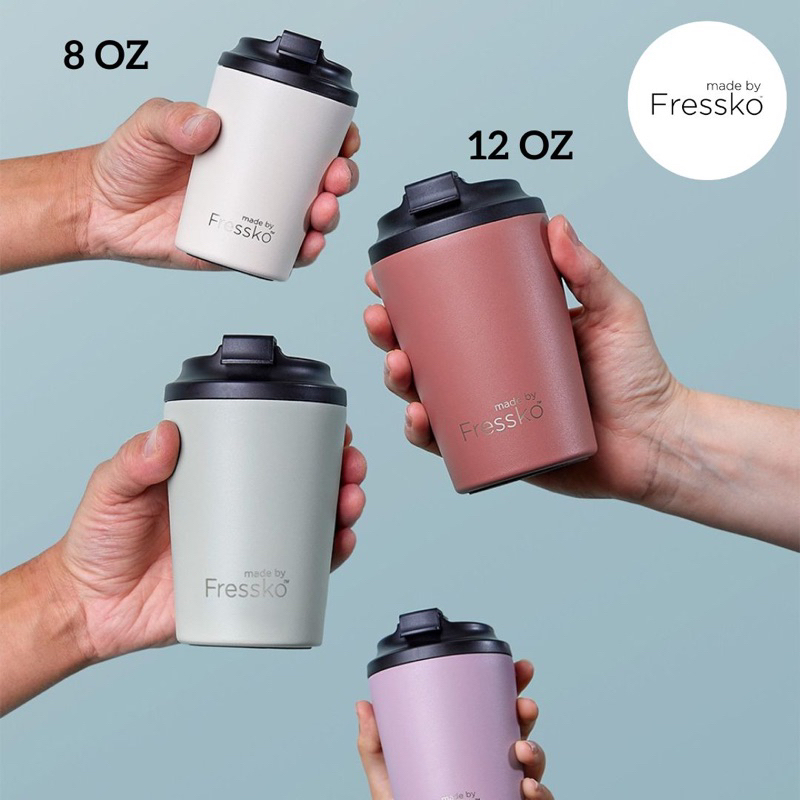 MADE BY FRESSKO Camino 12oz Reusable Coffee Mug/Coffee/Cup/Thermos/Hot ...