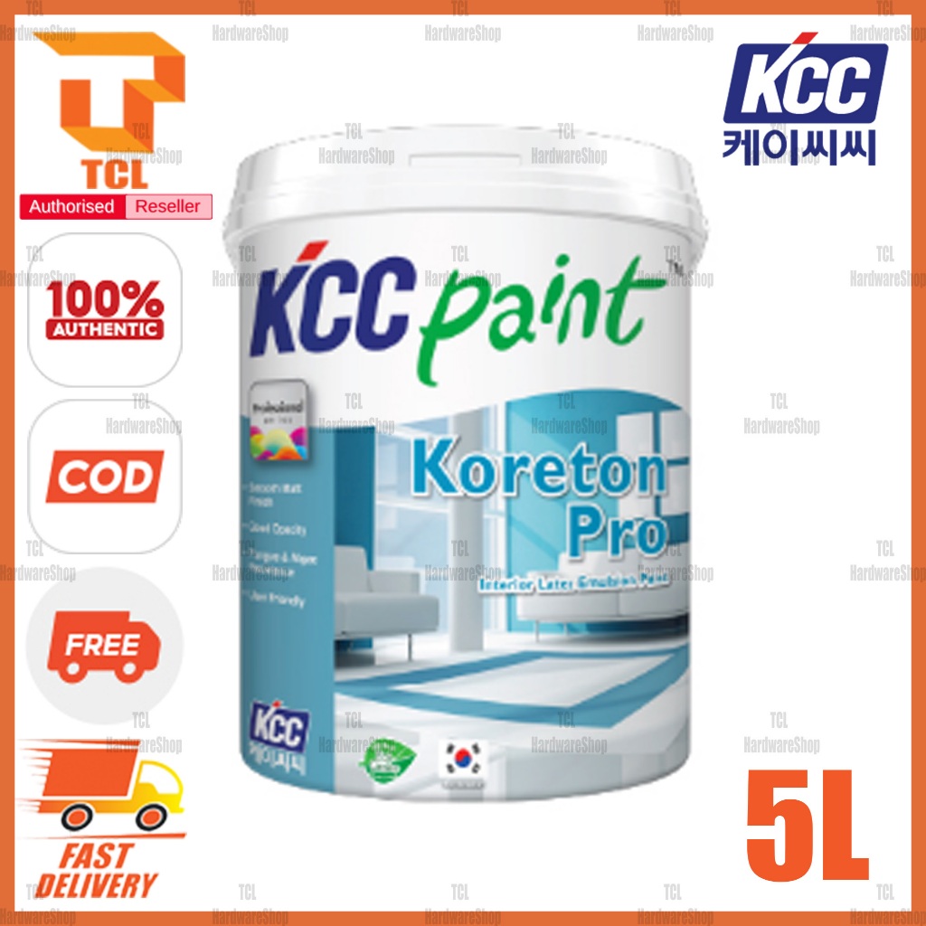 KCC KORETON PRO Cat Dalaman 5L [100% Original] | Shopee Malaysia