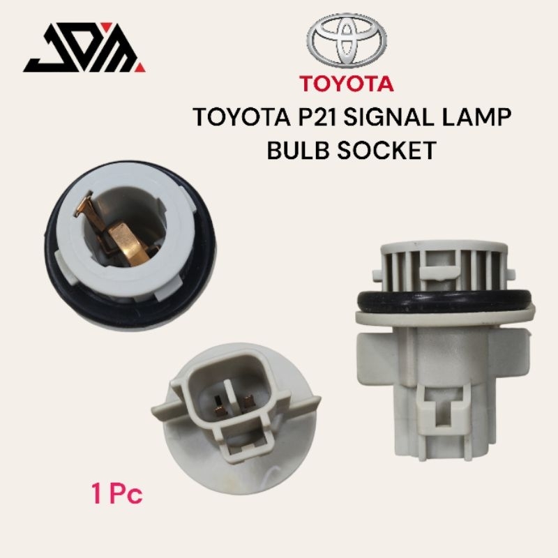 Toyota - P21 Signal Lamp Socket 1xPc [ READY STOCK ] | Shopee Malaysia