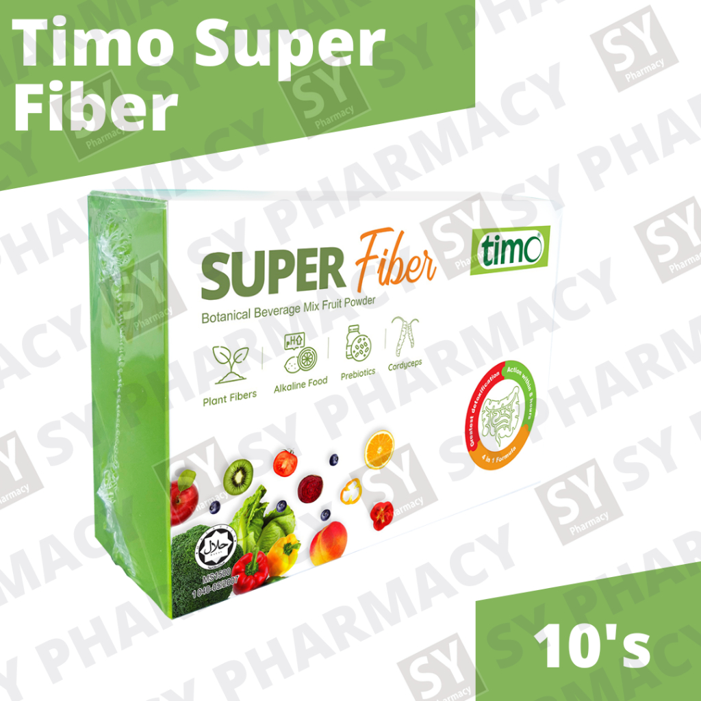 Timo Super Fiber 10g x 10 Sachets (Exp: 02/2027) | Shopee Malaysia