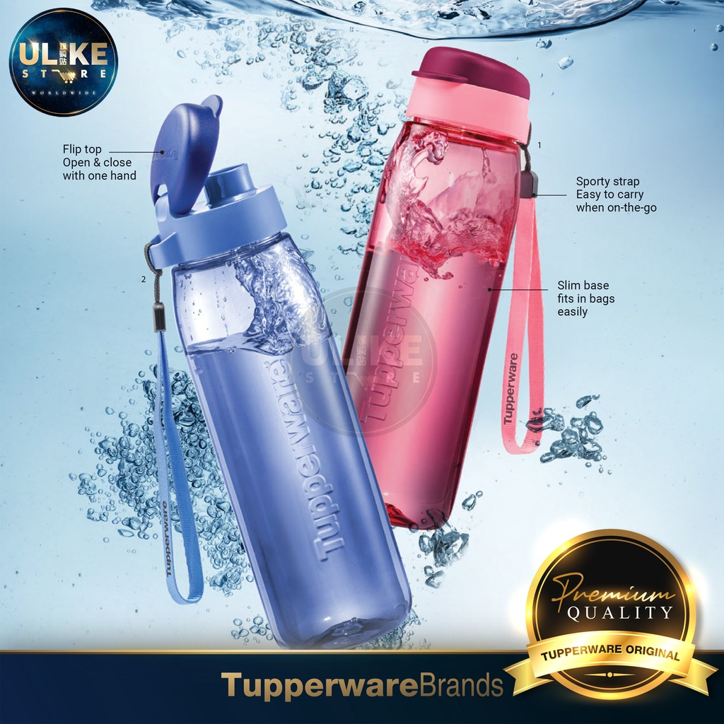 H2go botol Tupperware 750ml | Shopee Malaysia