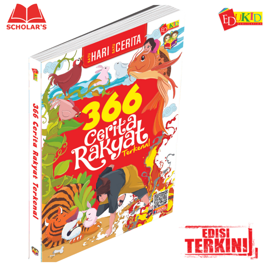 366 Cerita Rakyat Terkenal -Buku cerita kanak kanak-bahasa melayu - book - kids - suku kata ...