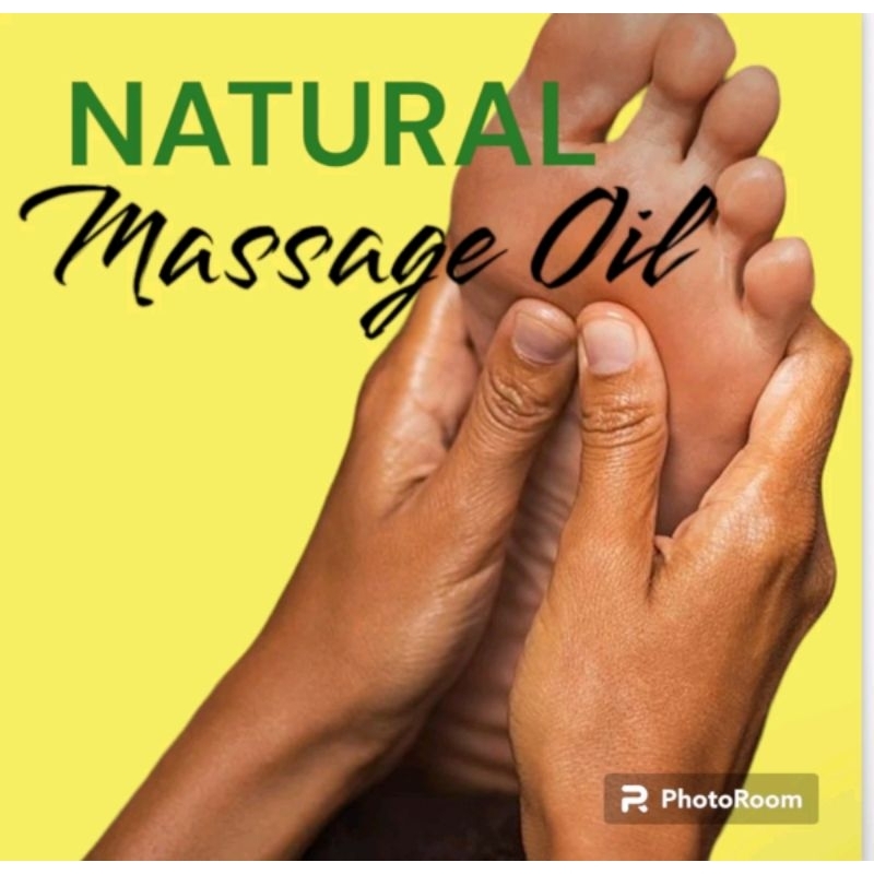 Massage Oil Natural Minyak Urut Hilang Stress Melegakan Lenguh 5414