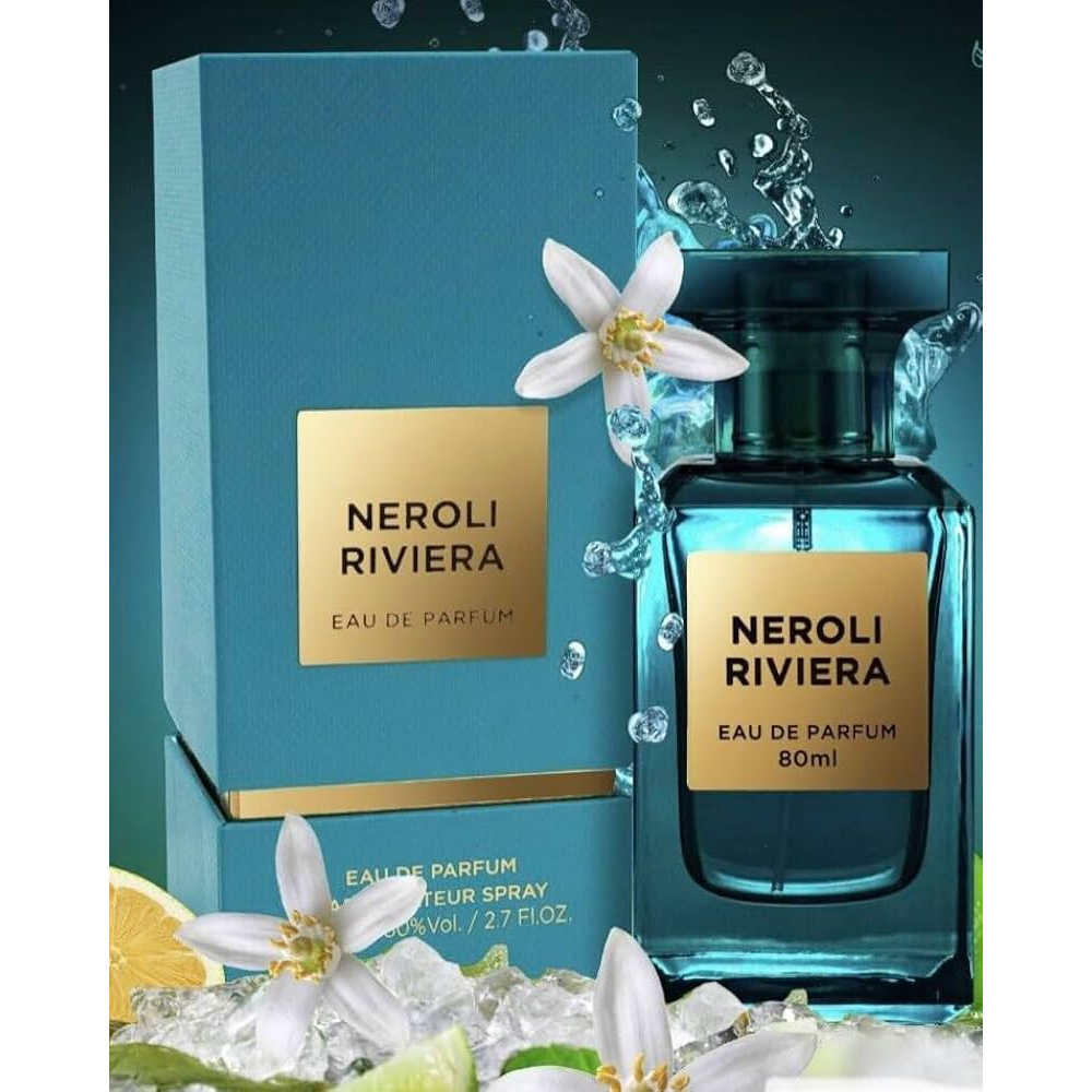 100% Original, Neroli Riviera EDP Parfum by Fragrance World - 80ml ...