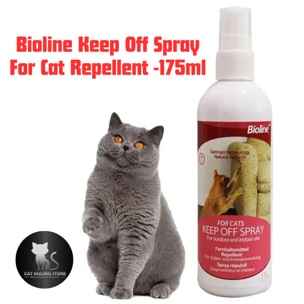 Bioline Keep Off Spray Cat Repellent 175ml | Shopee Malaysia