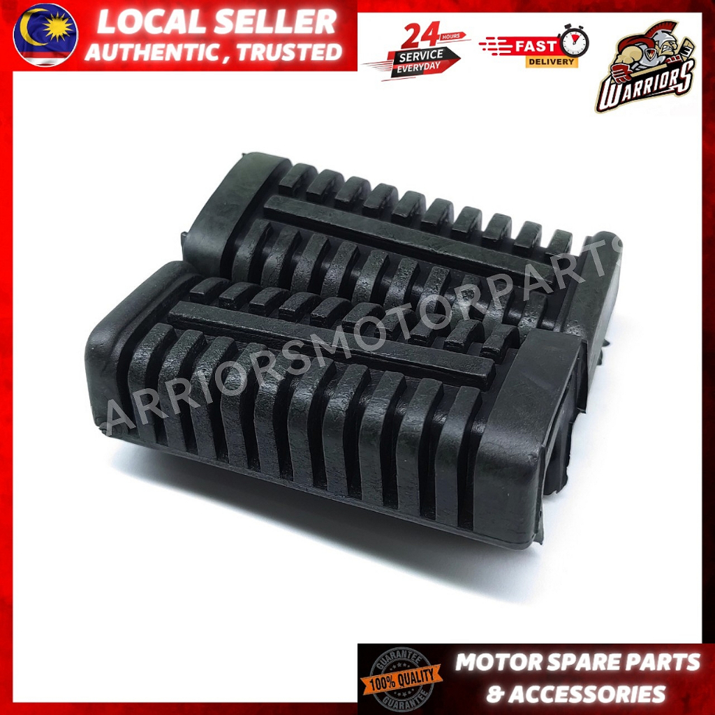 MODENAS KRISS110/KRISS 1/KRISS 2/KRISS-FL//MR1/MR2 FRONT FOOTREST RUBBER SET FOOT STEP GETAH ...
