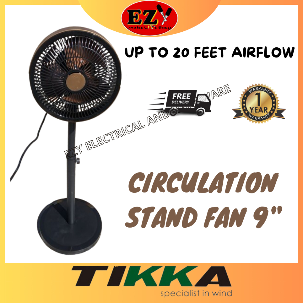 TIKKA/LITEX/MERC CIRCULATION FAN (STAND FAN) 9INCH, 10INCH ^ 12INCH ...