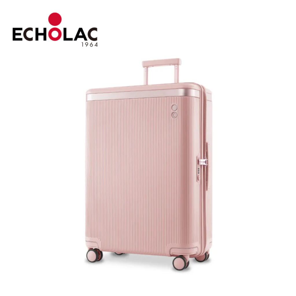 Echolac Dynasty 28-inch PC Lightweight Anti-Theft Double-Coil Zipper ...