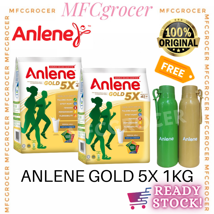 ANLENE GOLD ACTIFIT 5XTM ADULT MILK POWDER 550g / 1.05Kg | Shopee Malaysia