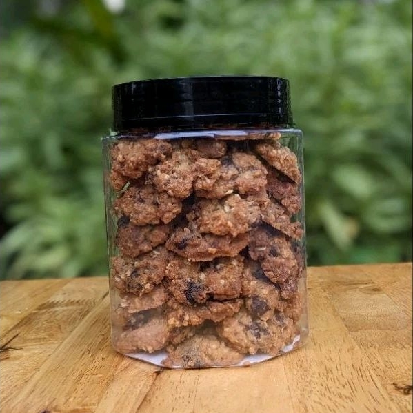 CHOCOLATE CHIP OAT Cookies Biskut Raya Tradisional Orang Kampung ...