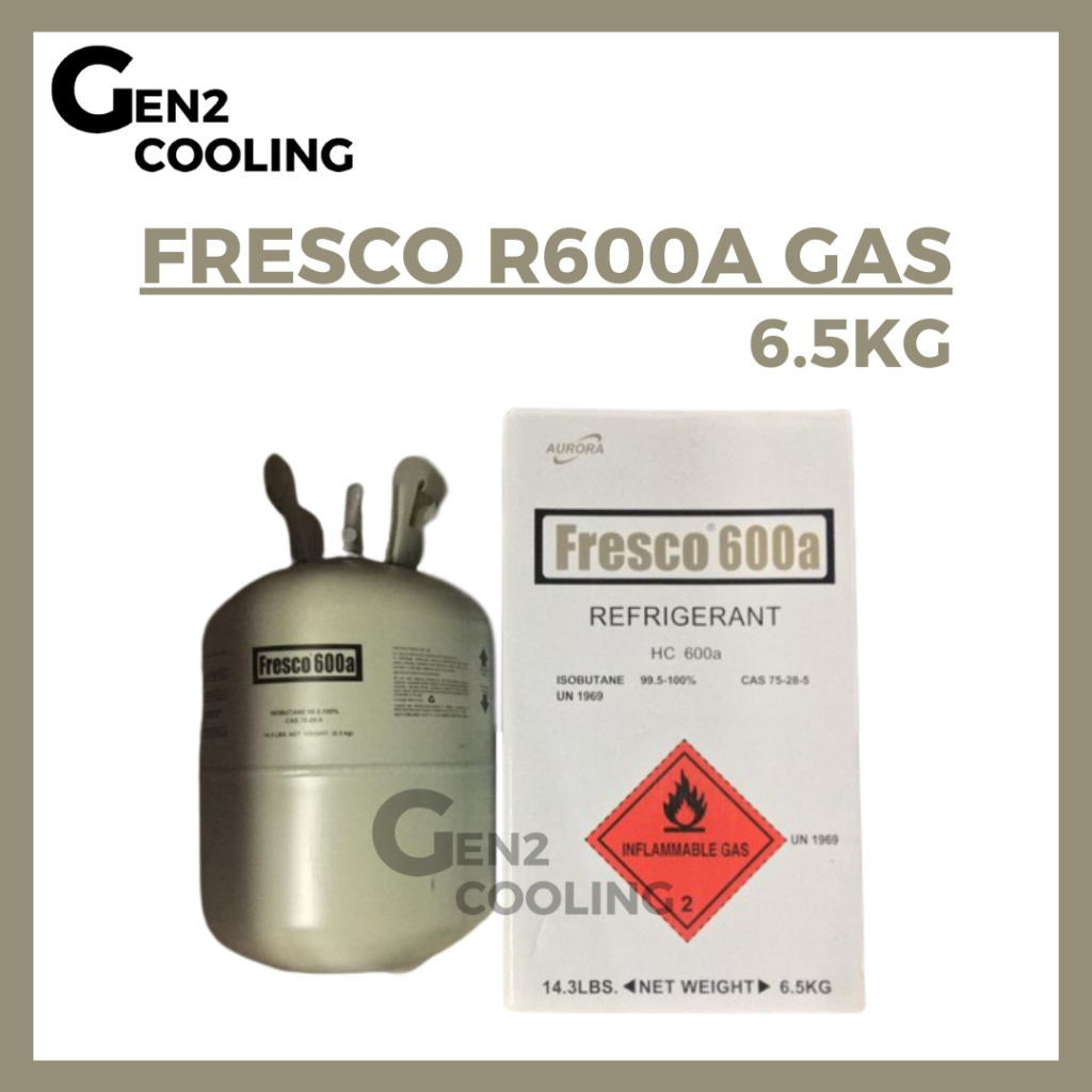 FRESCO R600A REFRIGERANT GAS 6.5KG (SABAH & LABUAN ONLY) | Shopee Malaysia