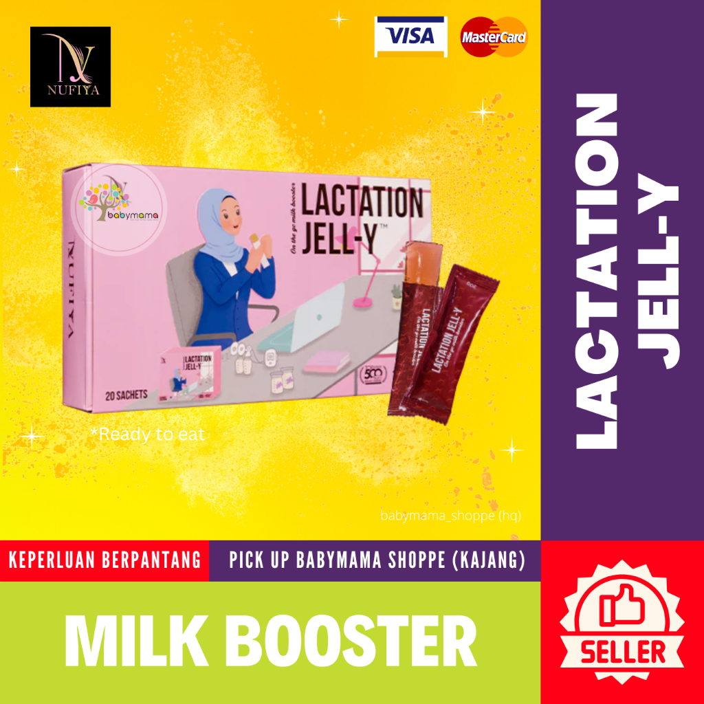 NUFIYA | MILK BOOSTER | LACTATION JELL-Y | IBU BERPANTANG DAN MENYUSU ...